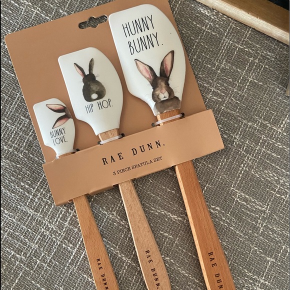 Rae Dunn | Accessories | Rae Dunn Easter Bunny Spatulas | Poshmark
